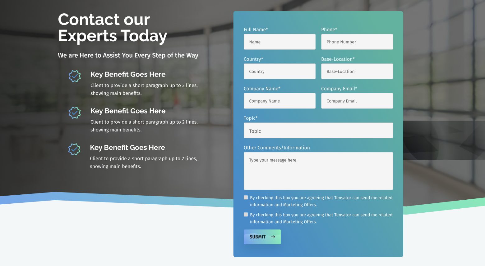 Contact Us | Tensator